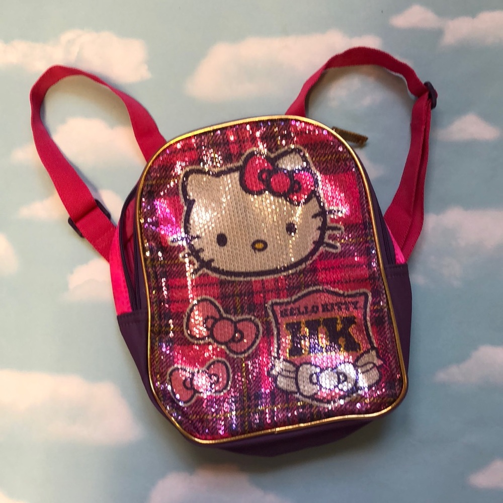 Hello Kitty Sequin Mini Backpack Gem